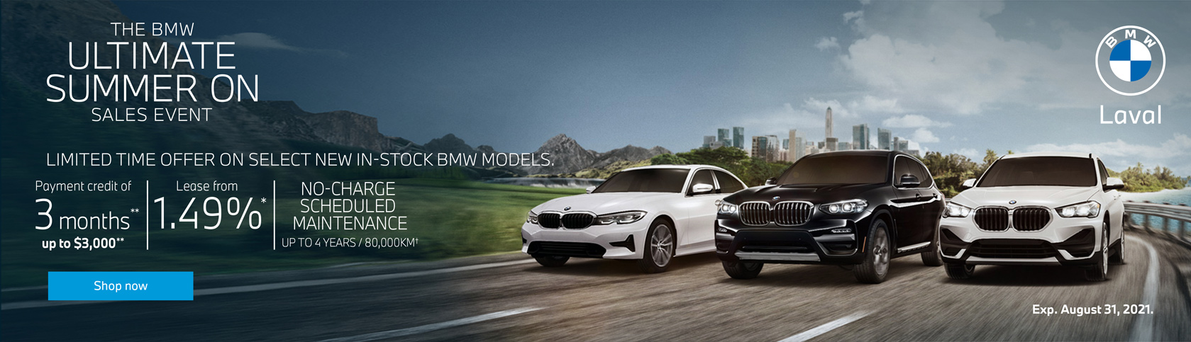 New BMW dealership in Laval, QC H7T 2X3 | BMW Laval