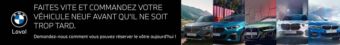 Véhicules neufs à vendre à Laval, QC | BMW Laval