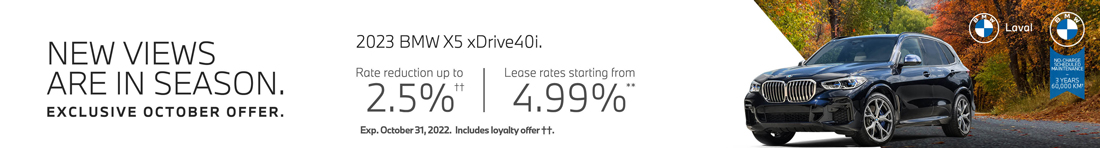 New vehicles for sale in Laval, QC | BMW Laval