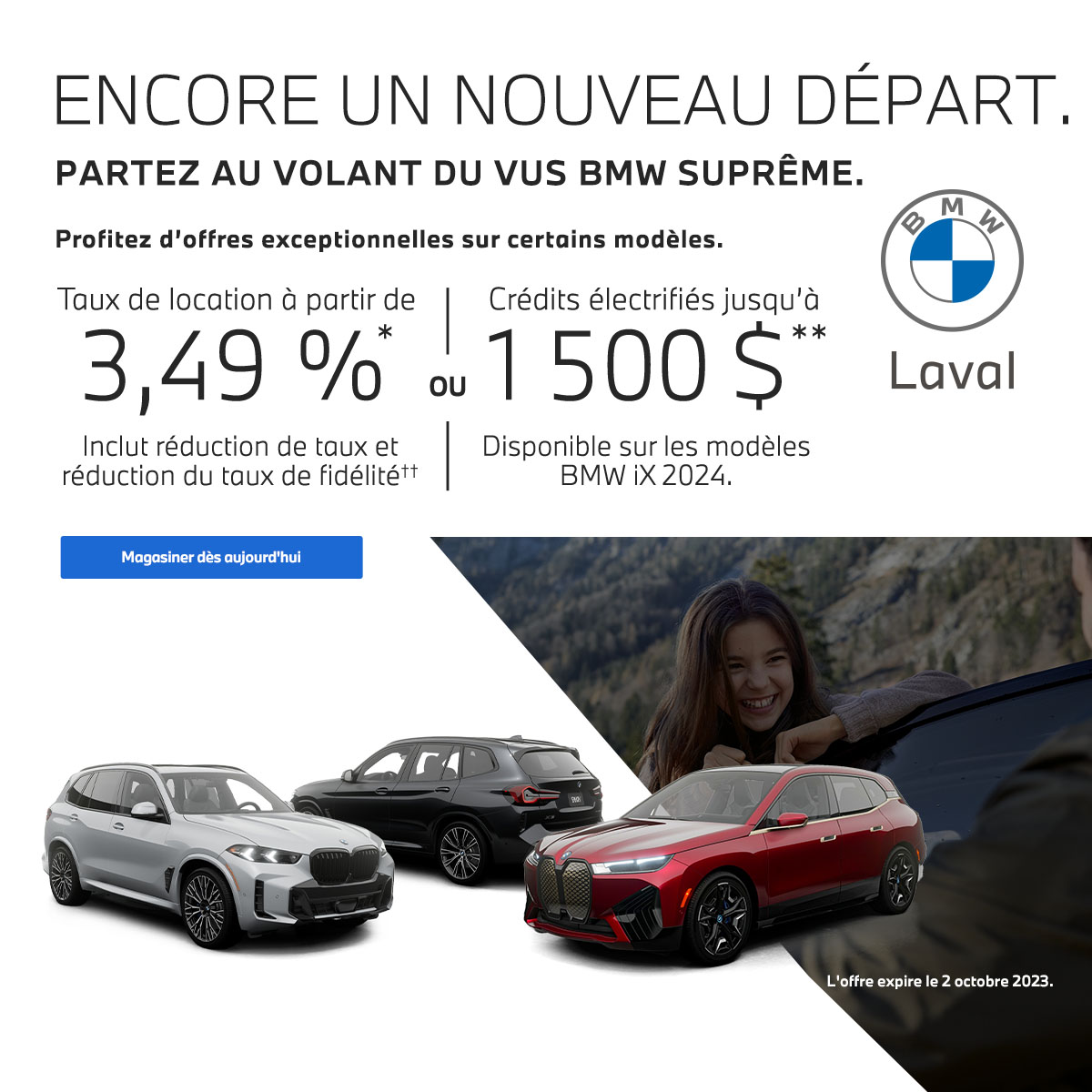 Concessionnaire BMW à Laval, Montréal | BMW Laval